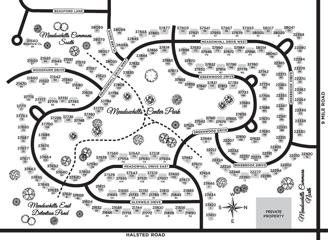Location & Maps – Meadowhills Estates Homeowners Association